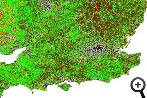 New UK Land Cover Map shows how green we are - Maps International Blog